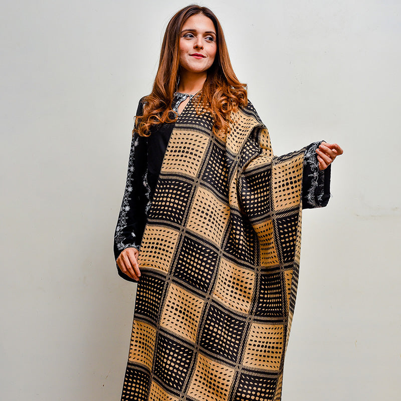 WOOLEN PRINTED SHAWLS – Sky Cashmere Pakistan